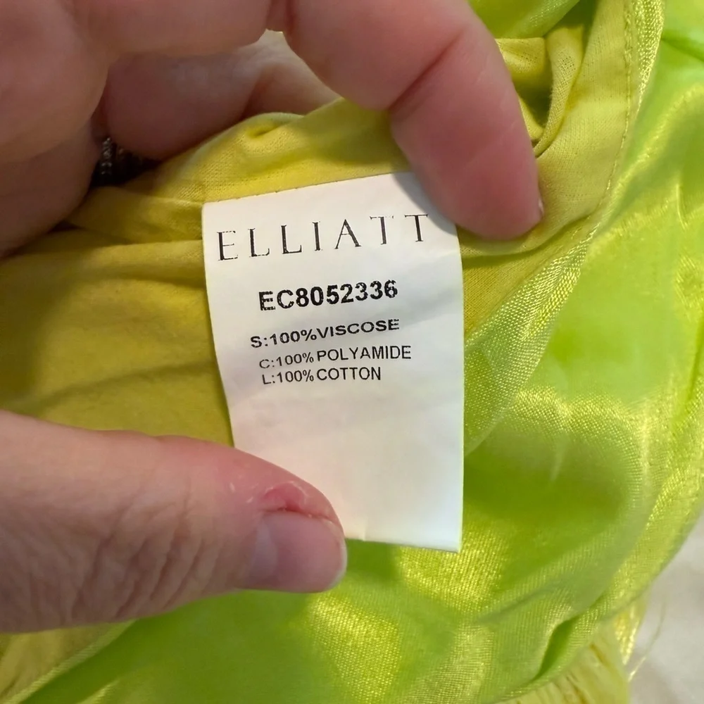 Elliatt | Dresses | New Elliatt Revolve Carlene Fringe Dress In Citrus ...
